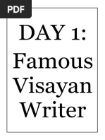 21 Century Literary Writers in The Philippines | PDF | Philippines ...