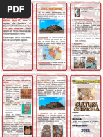 Triptico Cultura Chimu | PDF | Cultura (general)