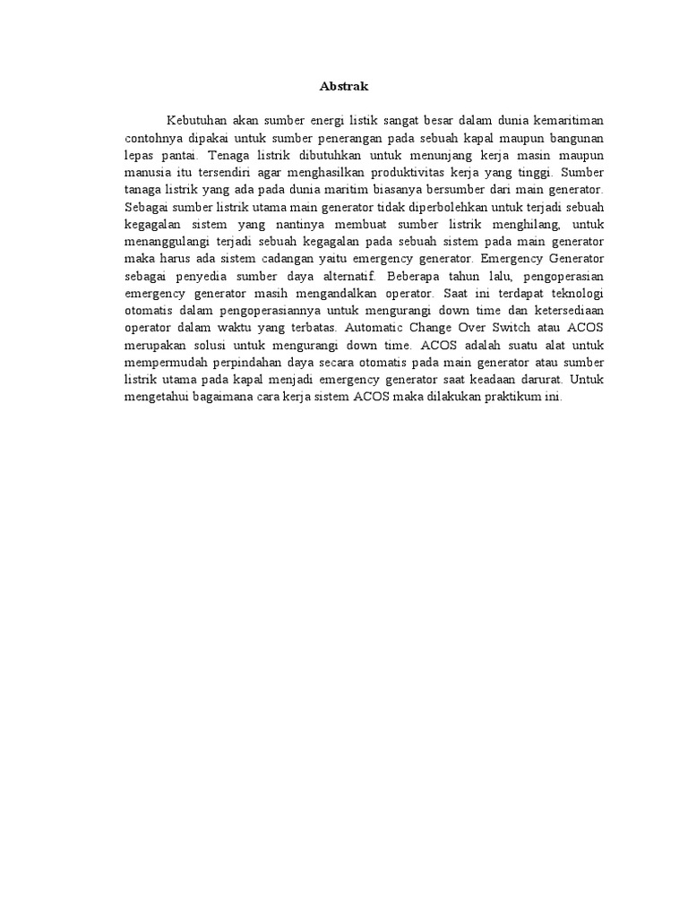 L. ACOS Komplit | PDF