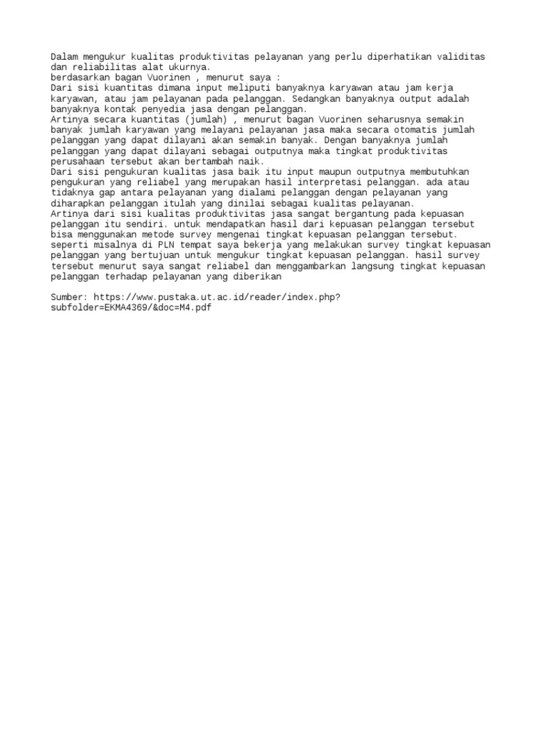 Manajemen Operasi Jasa 3 | PDF