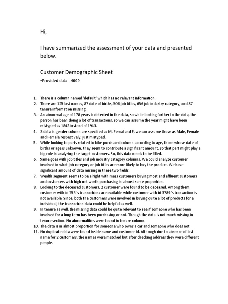 KPMG Data Quality Assessment | PDF | Wealth | Business Process