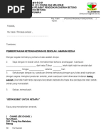 Borang Setuju Terima RMT | PDF