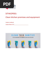 SOP of Washing Dishes | PDF | Dishwasher