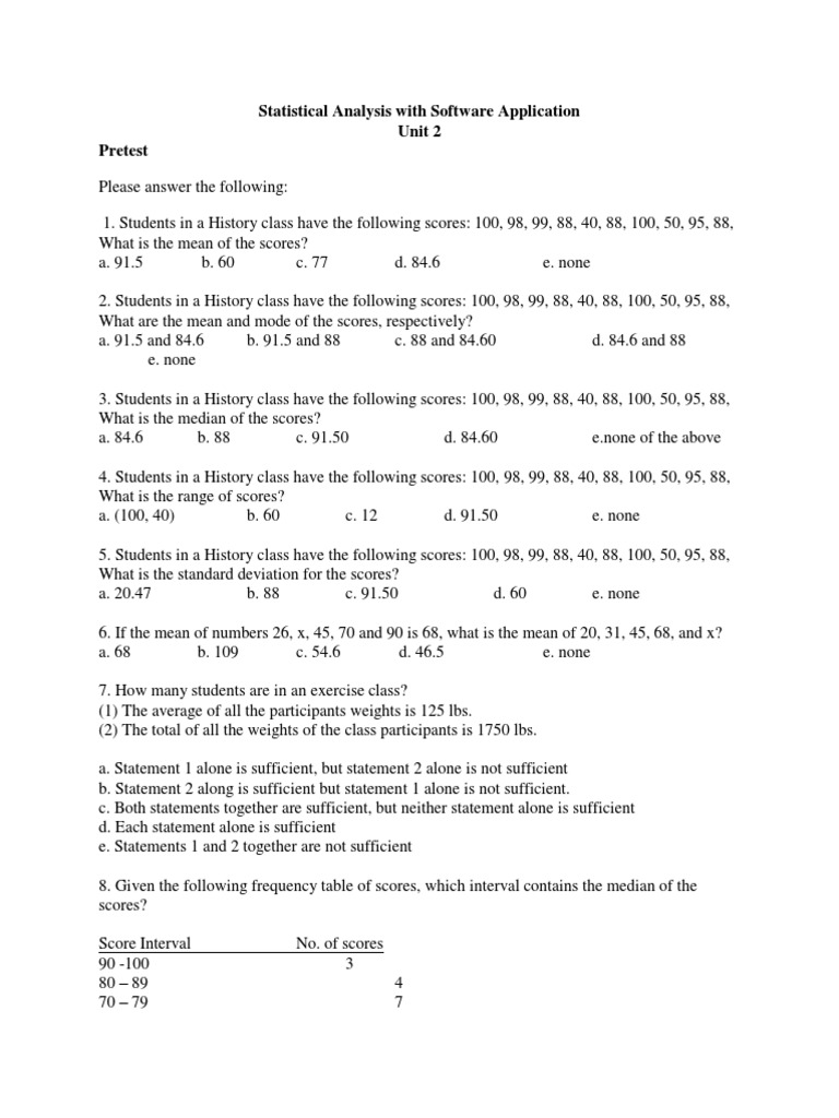 Output 2 - Stat-Analysis | PDF | Statistics | Mode (Statistics)