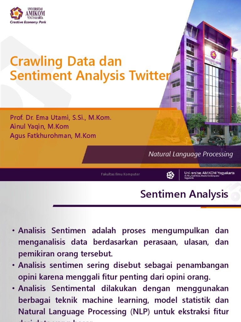 Crawling Data Dan Sentiment Analysis Twitter-10 | PDF