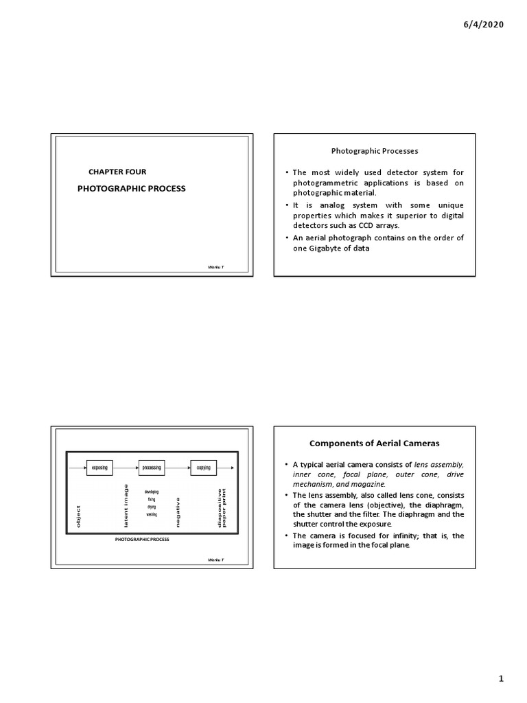 Photographic Process: Chapter Four | PDF | Camera | Photograph