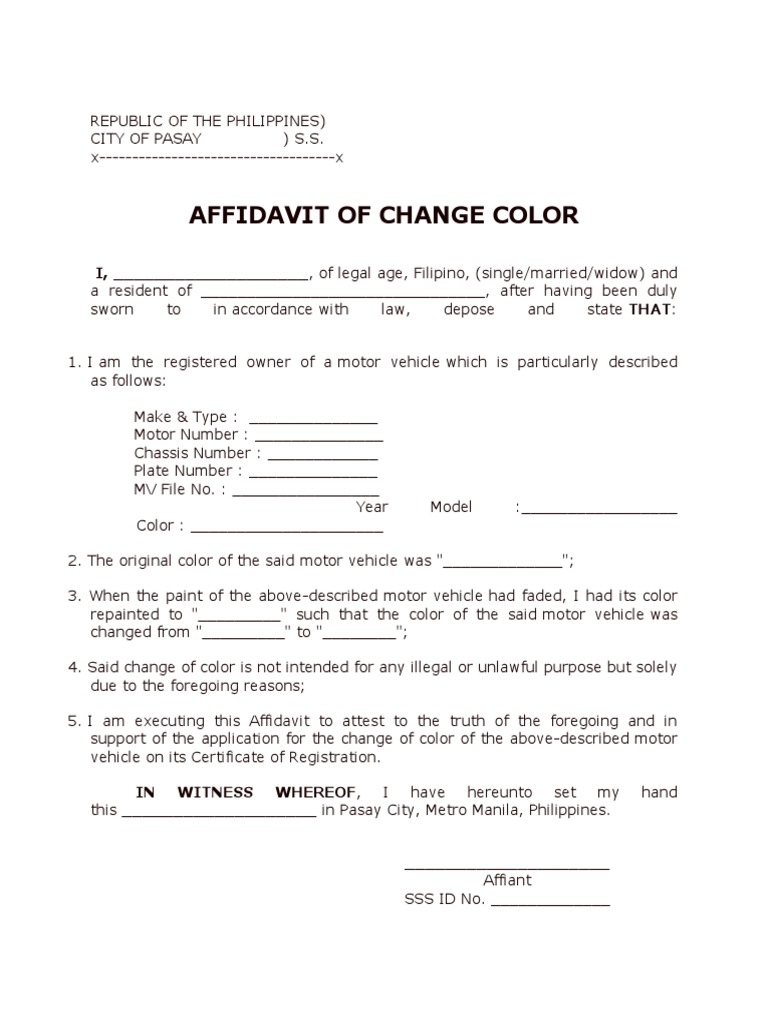 Aff Change Color | PDF