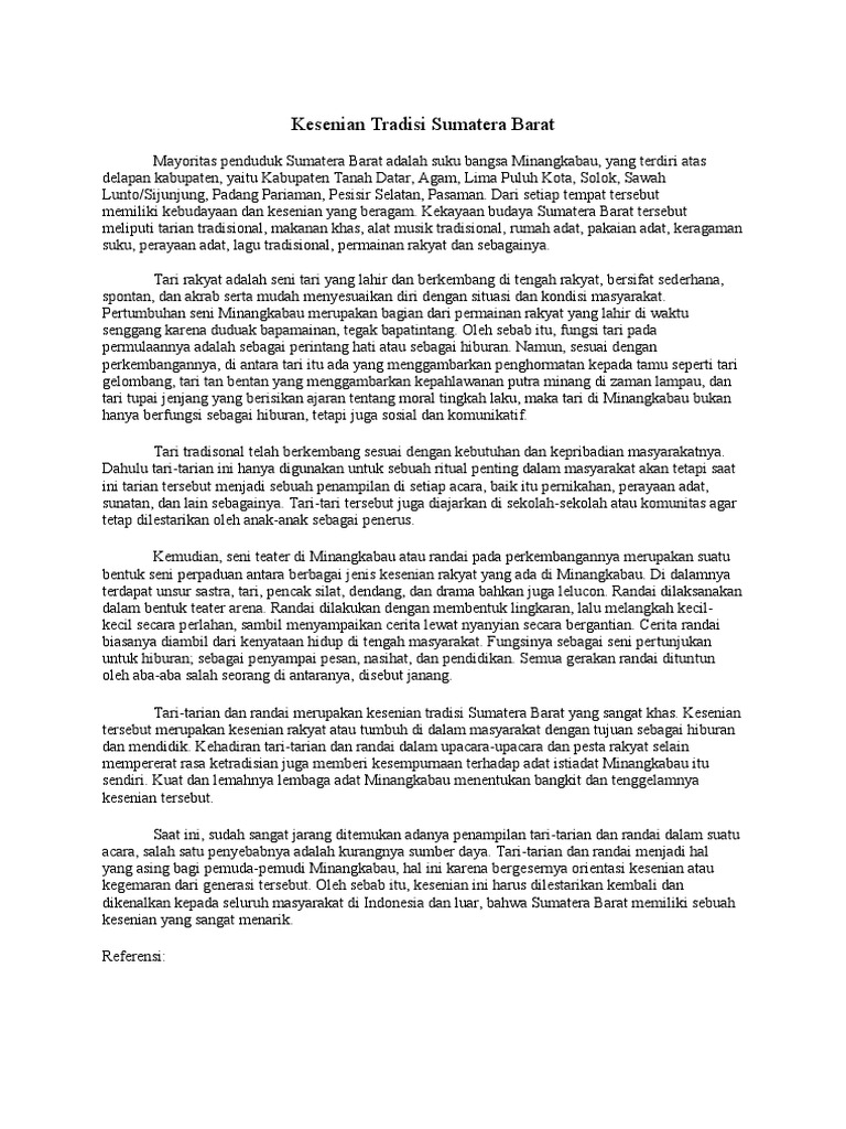 Contoh Esai | PDF | Klasik