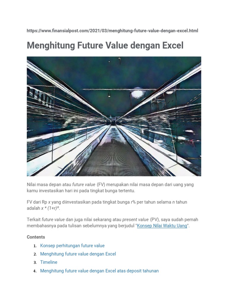 Rumus Finansial FV | PDF