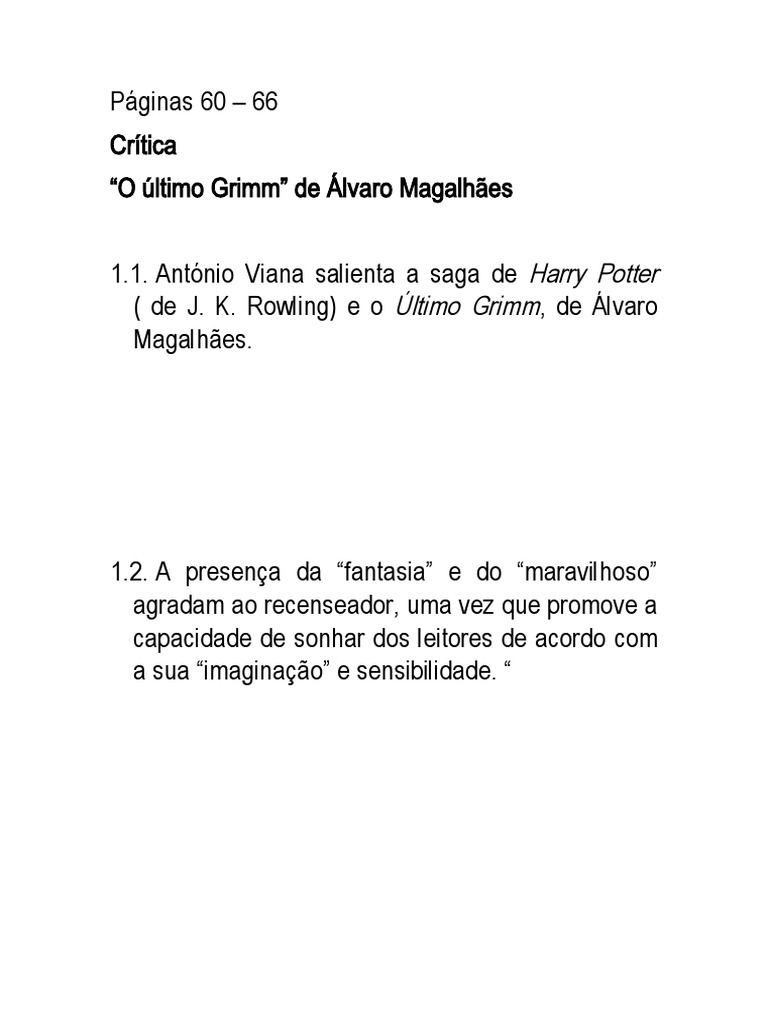 O Último Grimm | PDF