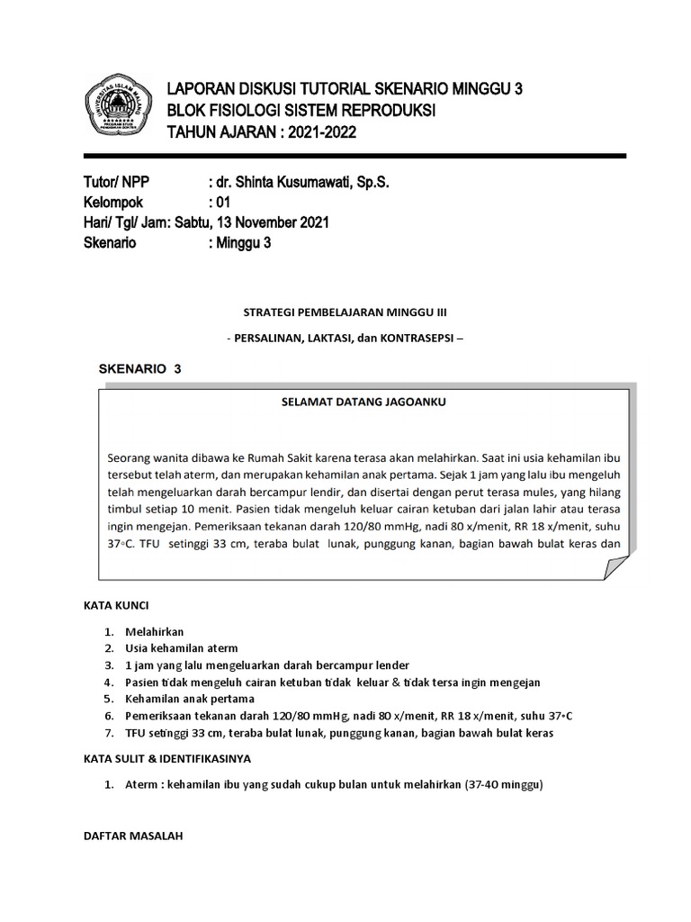 Sken 3 Repro Bahan Report | PDF | Pengembangan Diri | Kesehatan Holistik