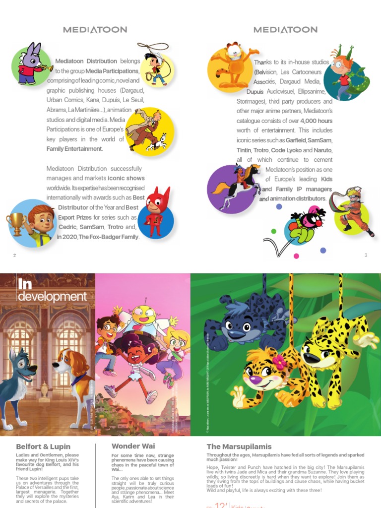 Mediatoon Catalogue en | PDF | Garfield | Comics
