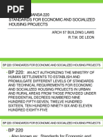 BP 220 Summary | PDF | Stairs | Buildings And Structures