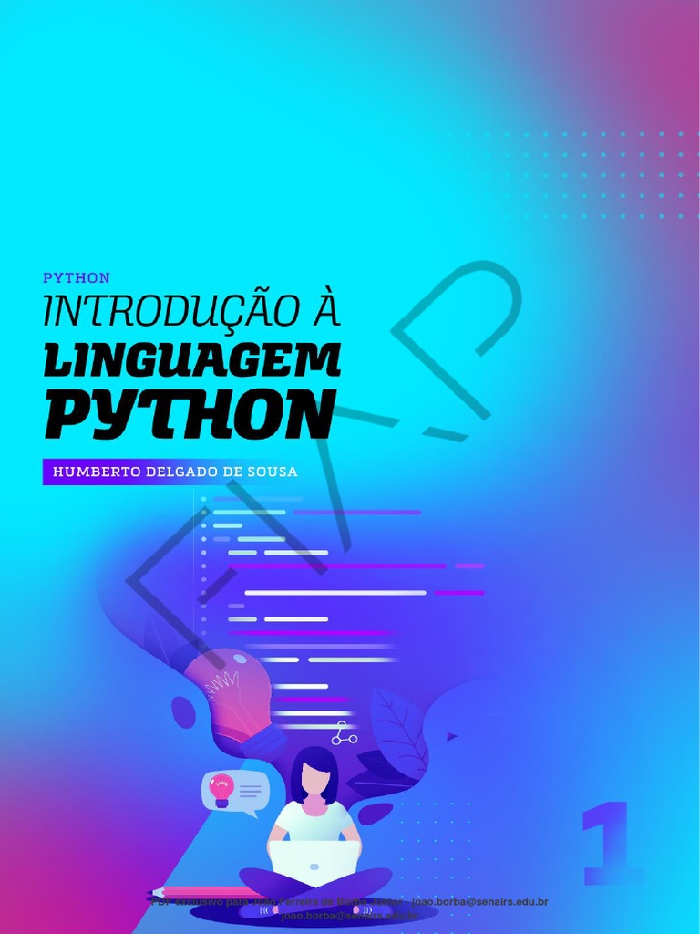 Capitulo 1 - Introdução A Linguagem Python - RevFinal - 20201116 | PDF ...