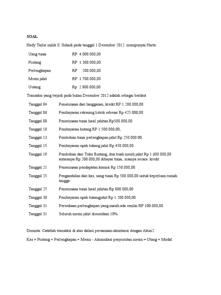 SOAL PDA Ekonomi | PDF