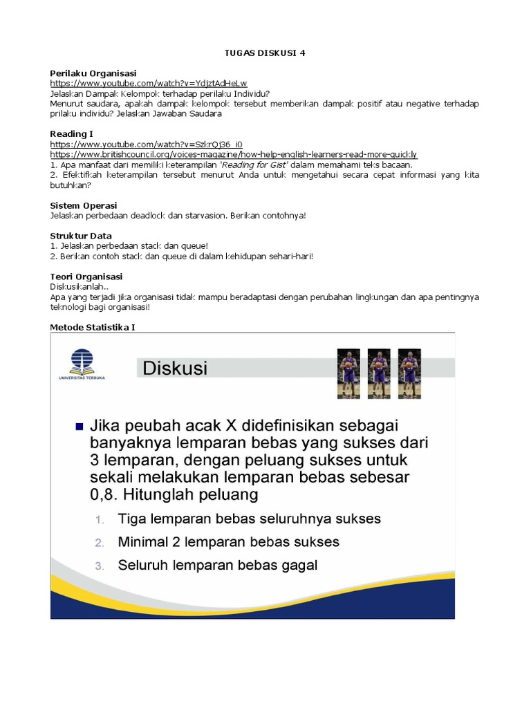 Tugas Diskusi 4 | PDF