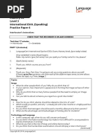 Highfield Level 2 English Mock Exam | PDF | Human Communication