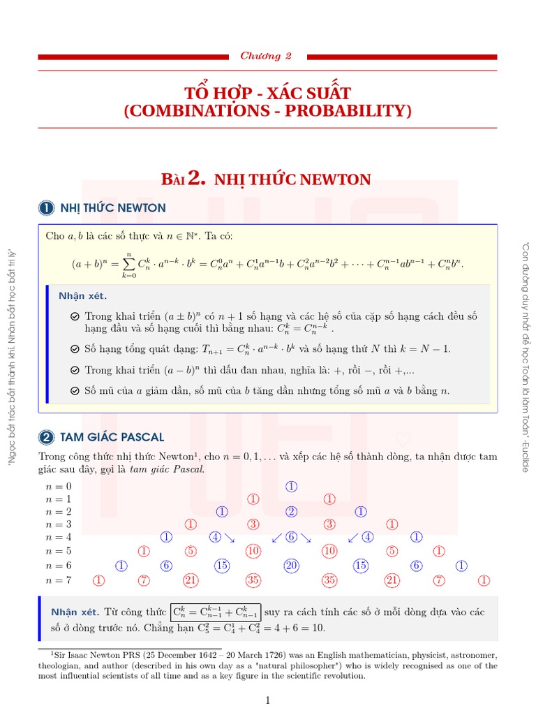 Nhi Thuc Newton | PDF