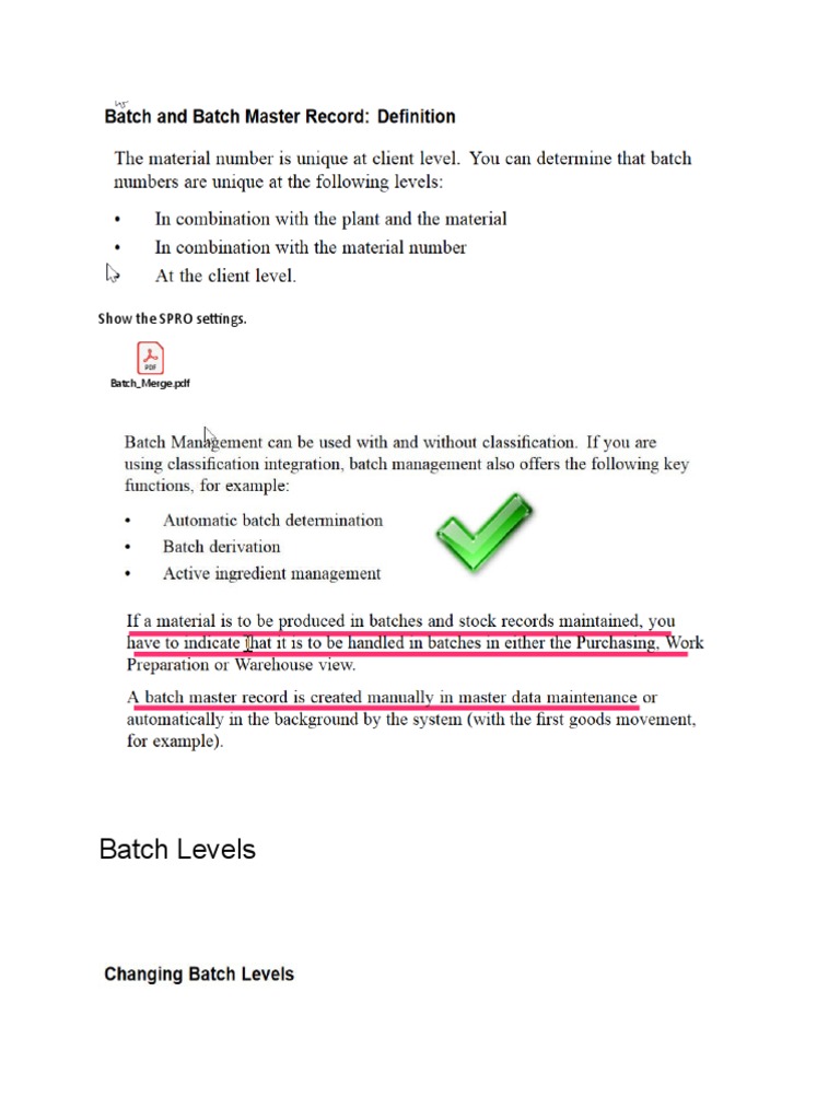 Batch Levels Show The Spro Settings Pdf Chlorofluorocarbon