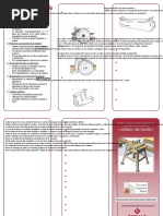 Procedimiento Trabajo Seguro Sierra Circular | PDF | Andamio | Soldadura