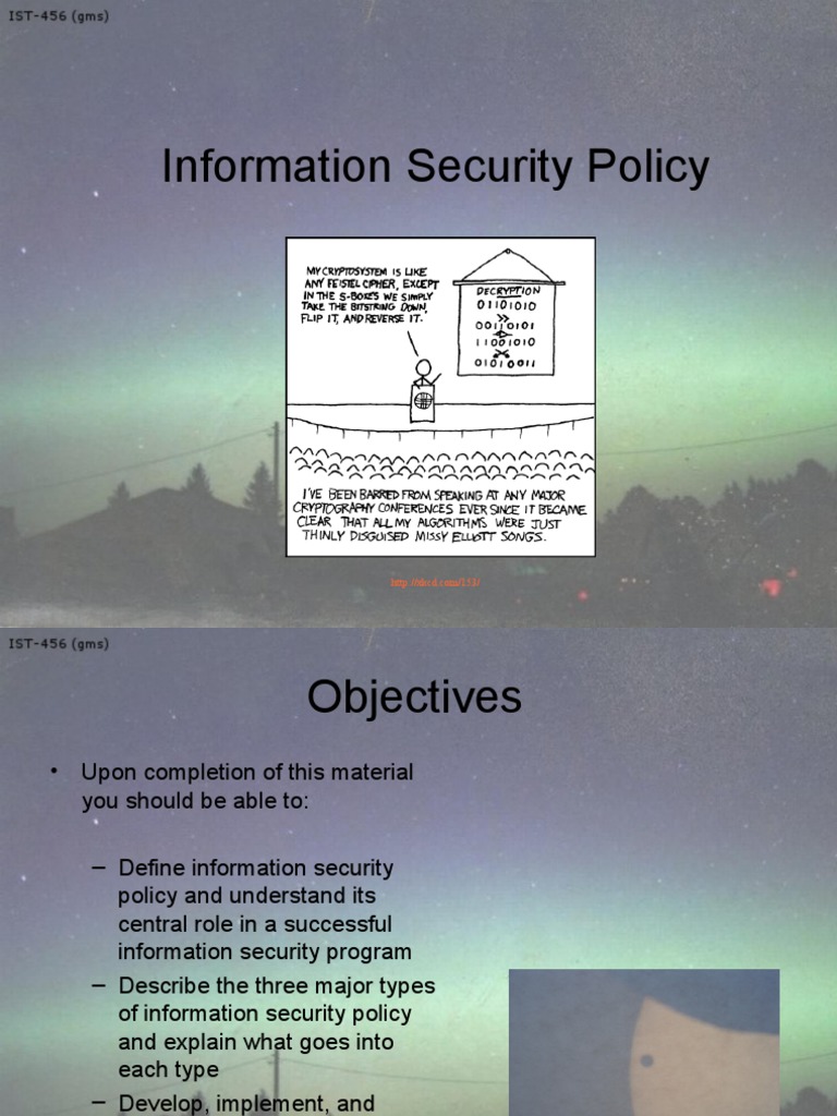 Information Security Policy | PDF | Information Security ...