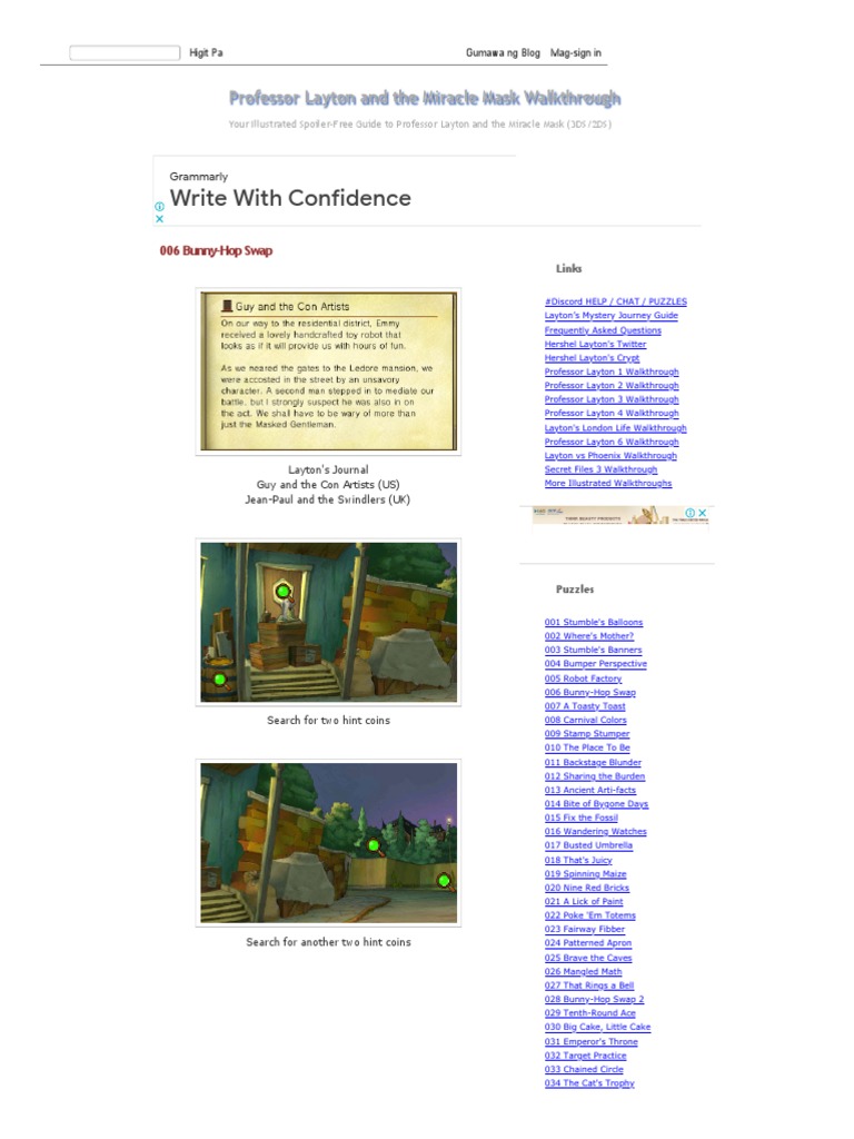 8 006 Bunny-Hop Swap | PDF