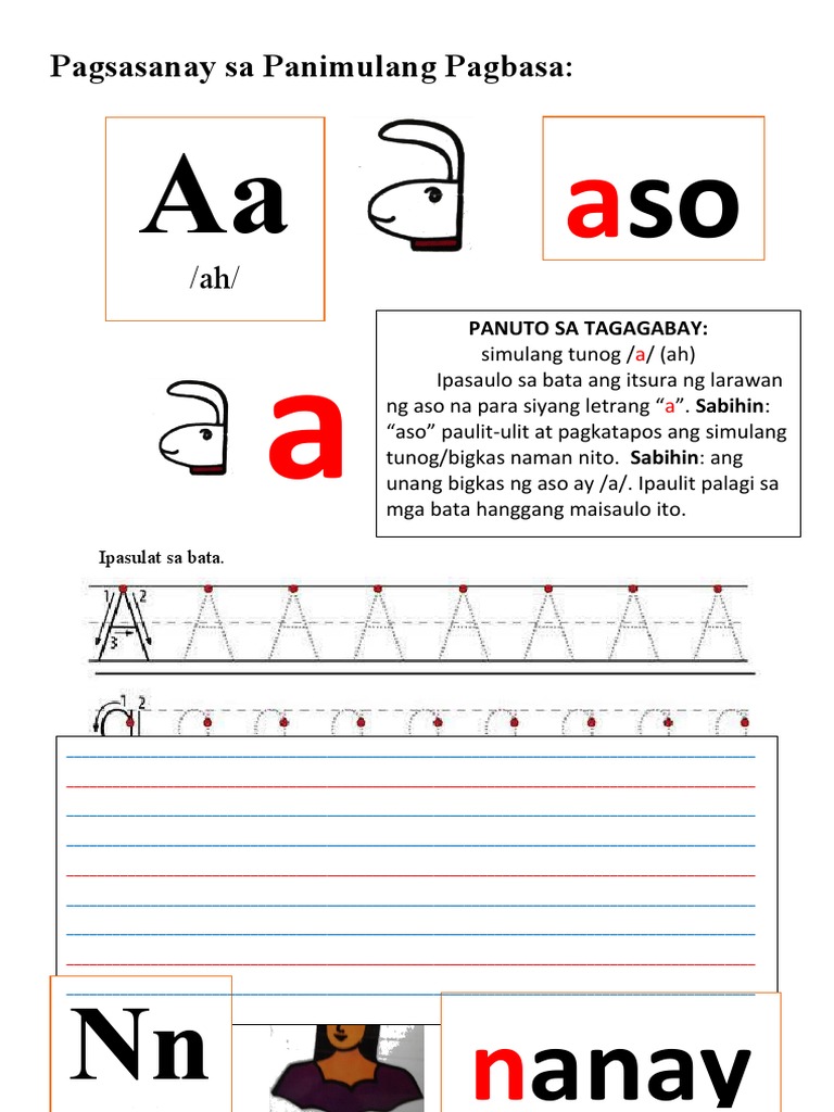 Pagsasanay Sa Panimulang Pagbasa ACTIVITY SHEET Claveria Approach | PDF