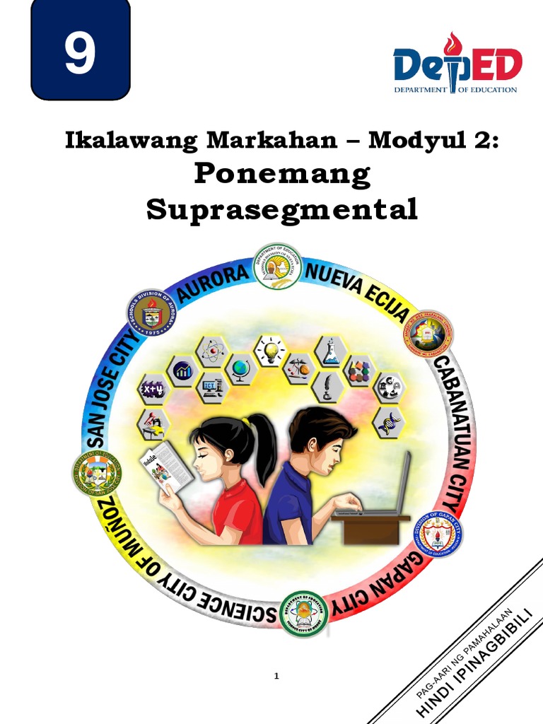 FIlipino 9 Q2 Modyul 2 Ponemang Suprasegmental FINAL VERSION | PDF
