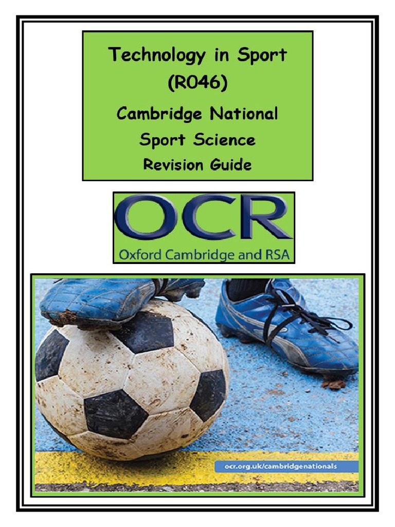 SPORT SCIENCE Technology in Sport Revision Guide Complete | PDF ...