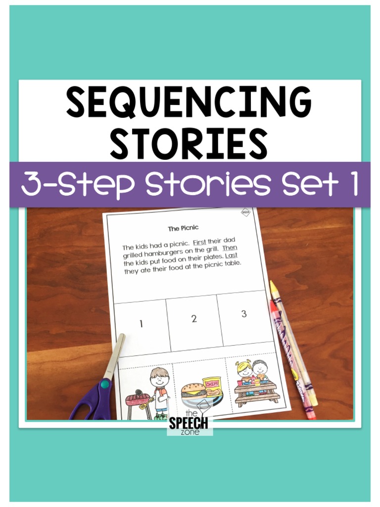 1 - Three Step Sequencing Stories Set 1 | PDF | Digital Millennium ...