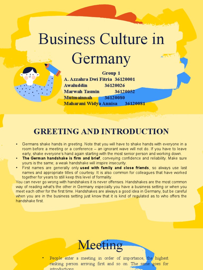 Business Culture in Germany | PDF