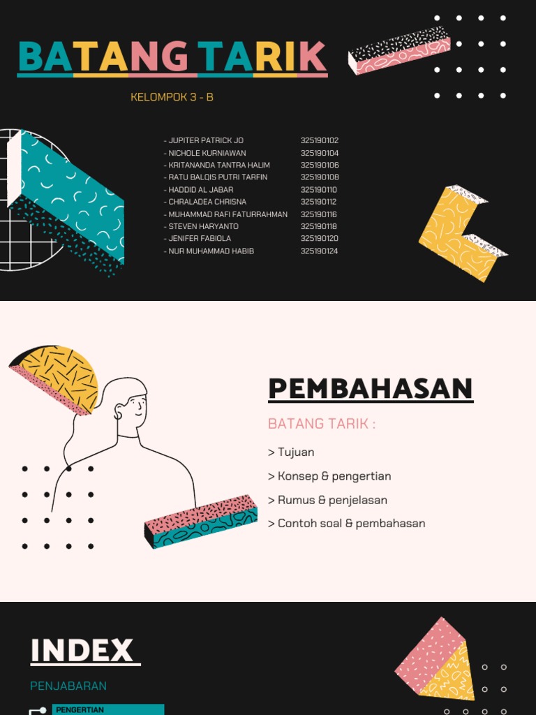 Kelompok 3 - Batang Tarik | PDF