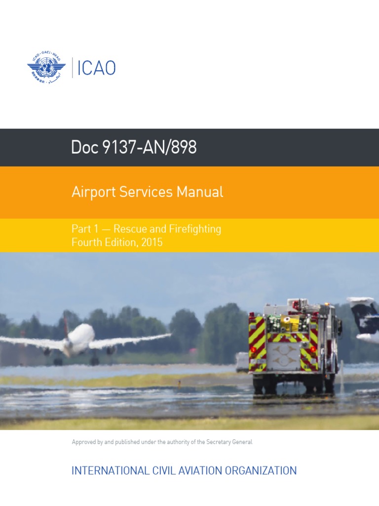 9137-AN/898: Airport Services Manual | Download Free PDF | Firefighting ...