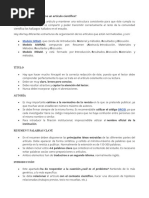 Paper: Estructura de Un Paper: Título | PDF | Interacciones de ...