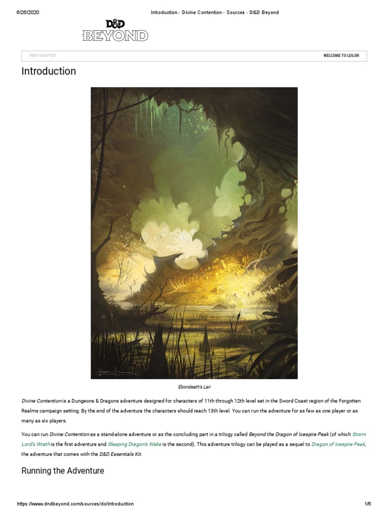 04 Divine Contention | PDF | Dungeons & Dragons | Forgotten Realms