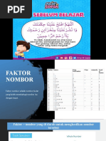 Nombor Perdana Dan Nombor Gubahan Tahun 6 | PDF