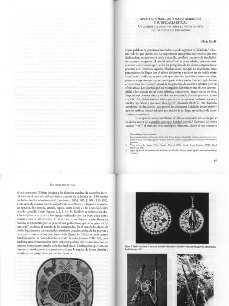 Kindl, Formas Ambiguas y Eficacia Ritual | PDF