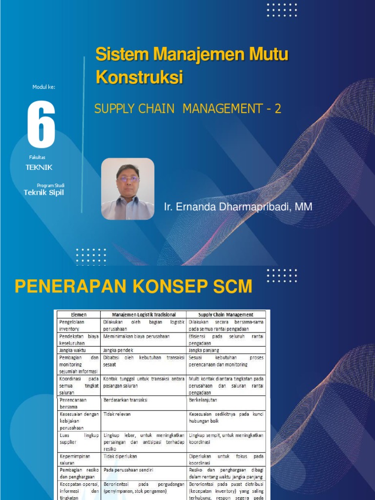 Sistem Manajemen Mutu Konstruksi (TM6) | PDF