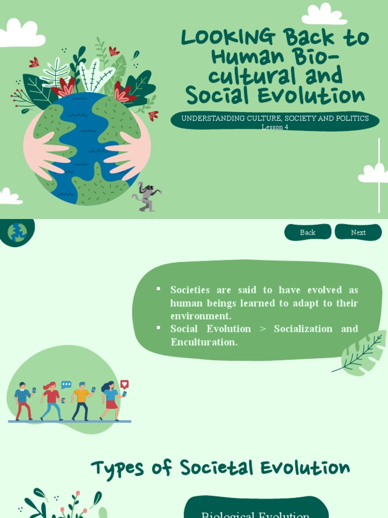 LOOKING Back To Human Bio-Cultural and Social Evolution: Understanding ...