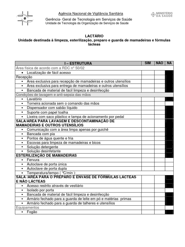 Check List Anvisa[1]
