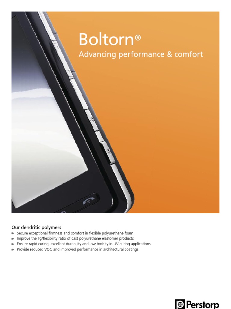 Perstorp | PDF | Paint | Polymers