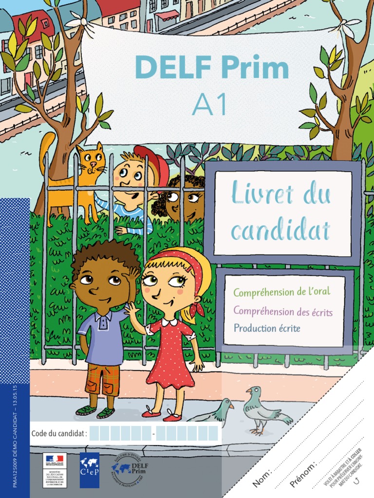 DELF Prim A1 Livret Candidat-1 | PDF