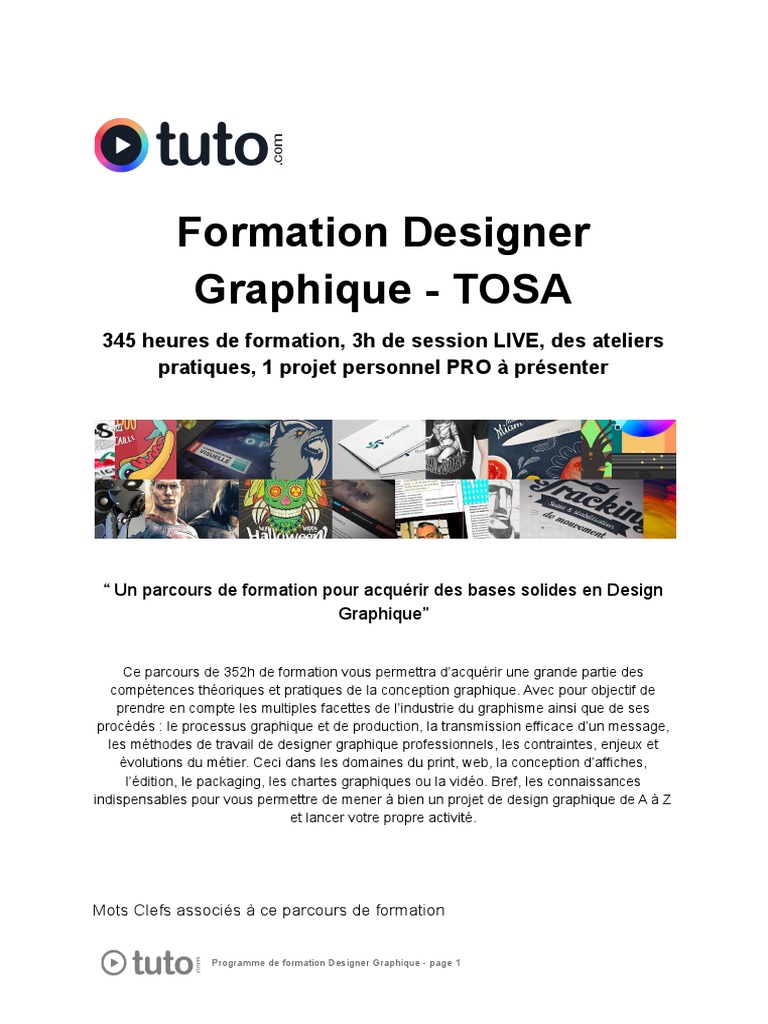 Formation Complète en Design Graphique | PDF | Graphisme | Adobe ...