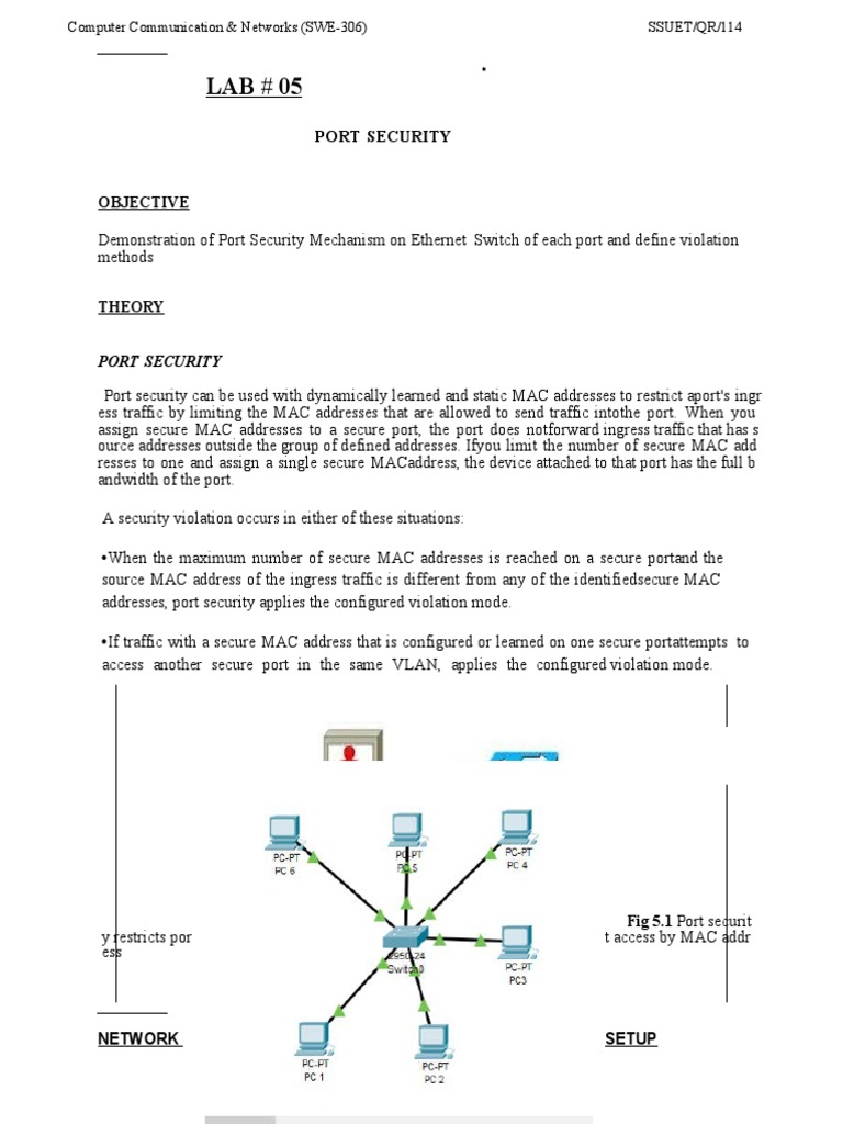 Lab 05 | PDF | Computer Network | Ip Address