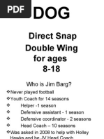 Double Wing Formation | PDF | National Football League Teams Seasons ...