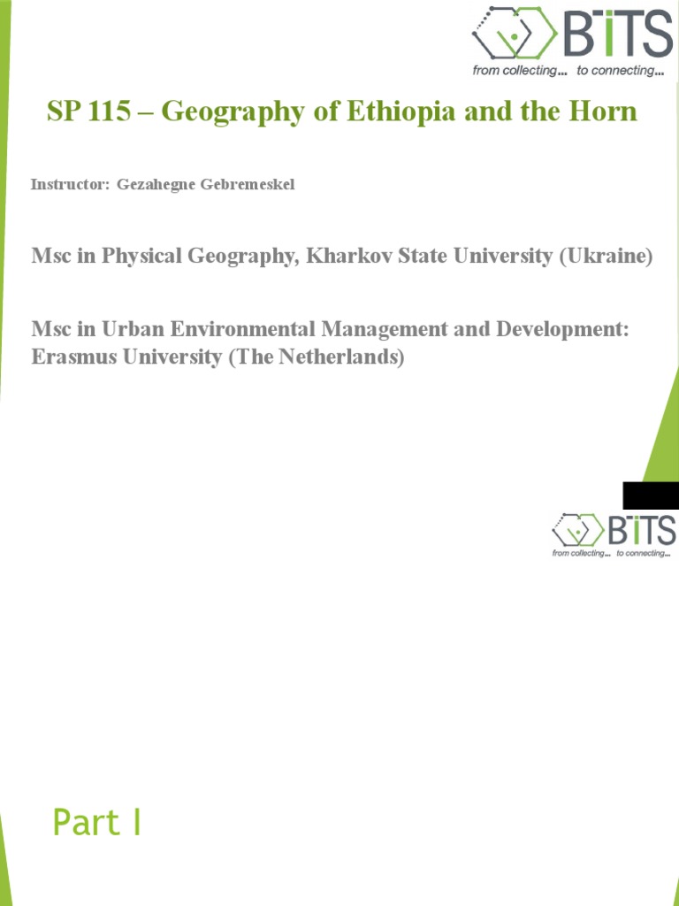 Chapter1 - Part I | PDF | Geography | Horn Of Africa