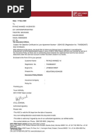 IDFC First Bank No Due Certificate | PDF