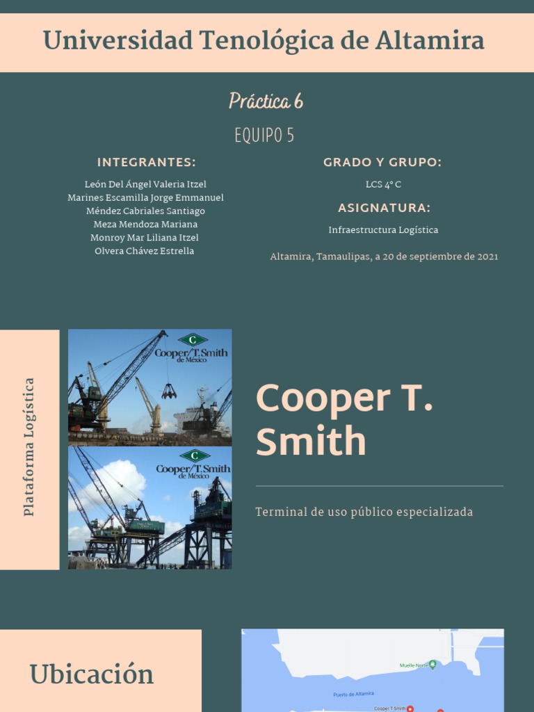 Terminal Cooper T. Smith en Altamira | PDF | Materiales