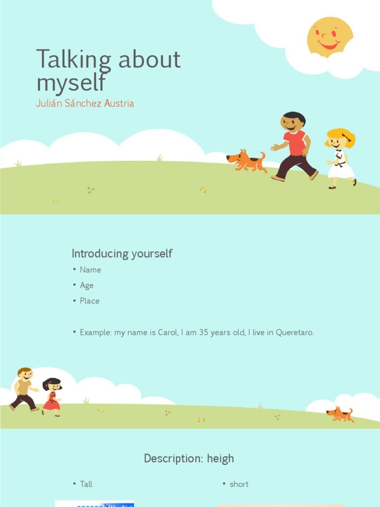 Talking About Myself: Julián Sánchez Austria | PDF