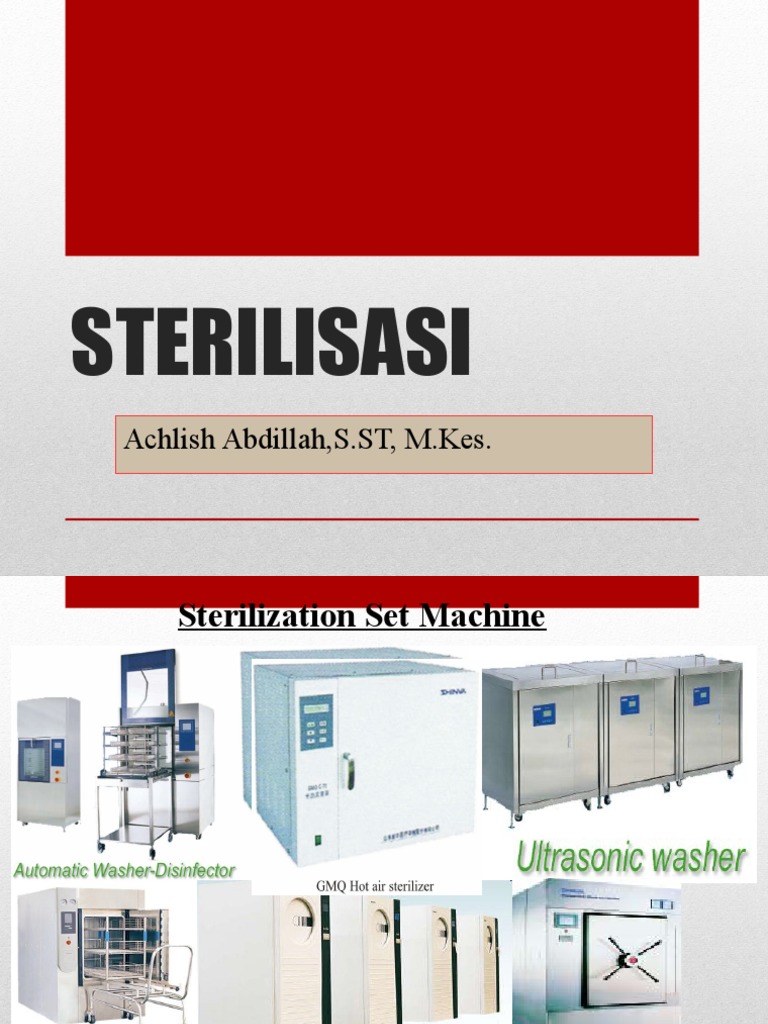 PROSES STERILISASI ALAT KESEHATAN | PDF